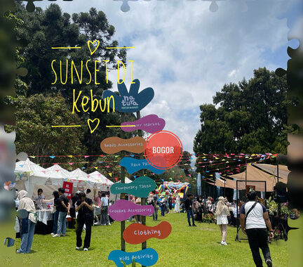 Sunset di Kebun, Menikmati Musik dalam Keindahan Alam